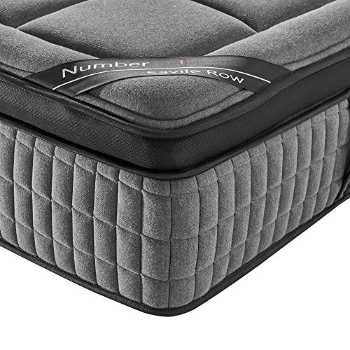 Savile Row Hybrid Euro Top 14.5 Inch Mattress, Twin XL