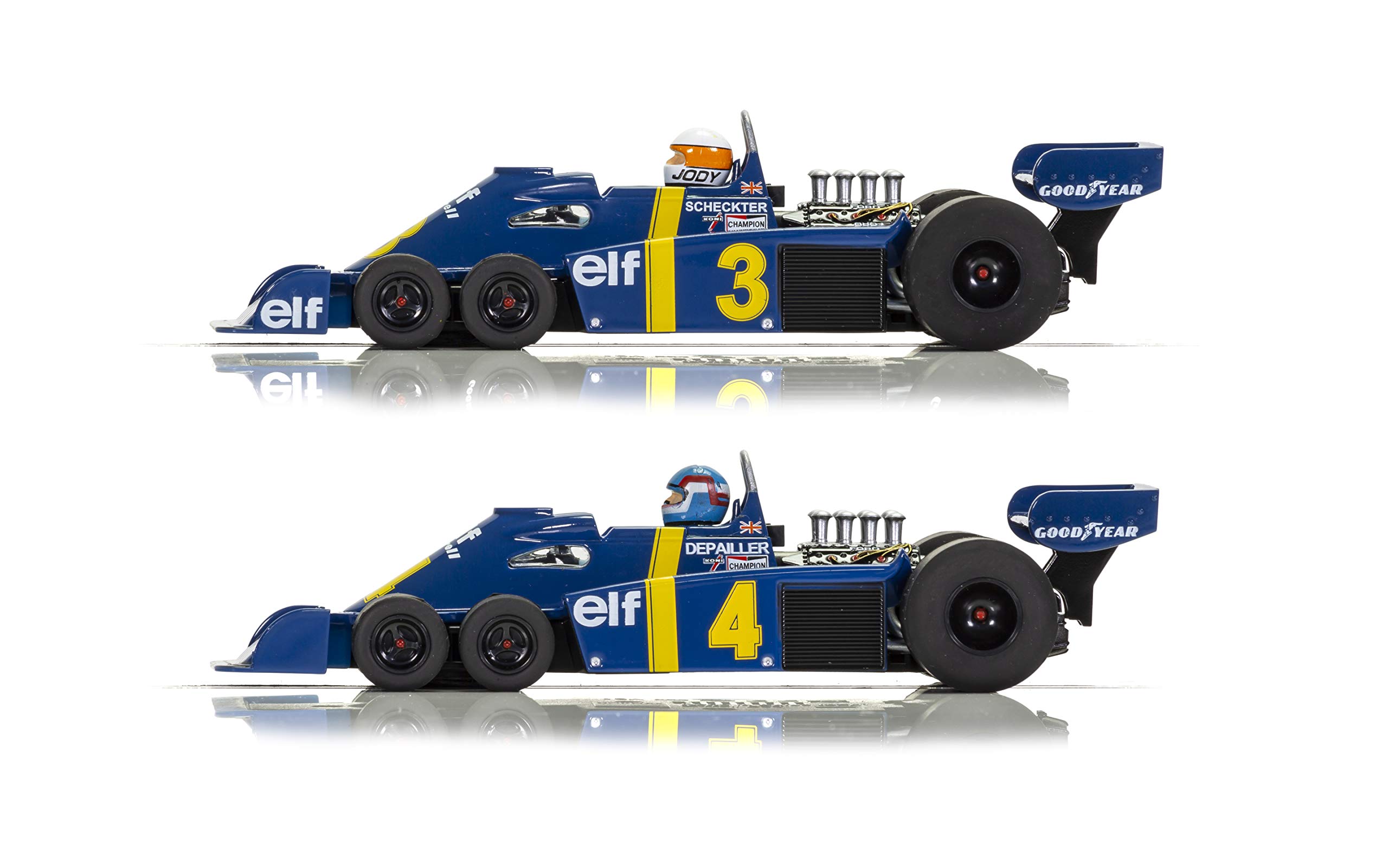 Scalextric Tyrell P-34 Swedish Grand Prix 1976 1:32 Limited Edition Twin Pack Slot Race Car Box Set C4084A