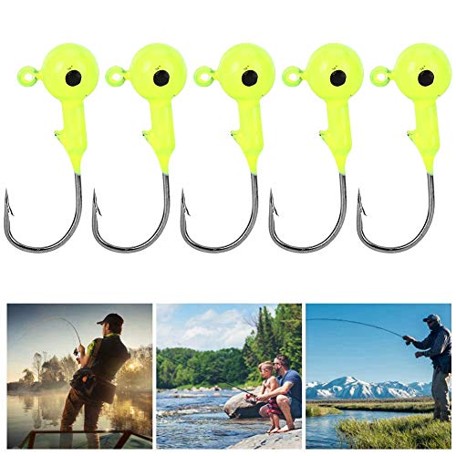 Yeuipea Fish Hook Set, 20PCS Compact Professional High Strength Corrosion Resistance Fish Hook Outdoor Fishing Tool Accessory