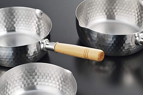 Yoshikawa YH6758 Stainless Steel Snow Flat Pot Replacement Handle (Small), for 6.3 inches (16 cm) / 7.1 inches (18 cm)