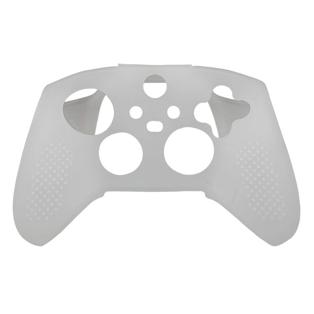 Soft Silicone Protector Cover Skins, Anti-Slip Protective Case for Microsoft Xbox Series S/X Gamepad Controller (White)…