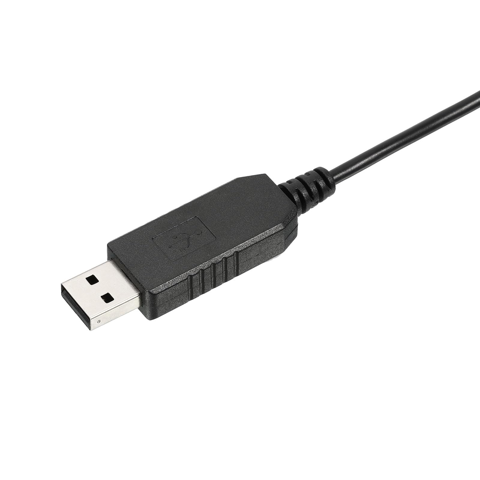 PATIKIL 6W 0.66A USB Step Up Voltage Converter, 2 Pack DC 5V to DC 9V Power Supply Adapter Jack 5.5x2.5mm Cable for Router LED Lamp Speakers
