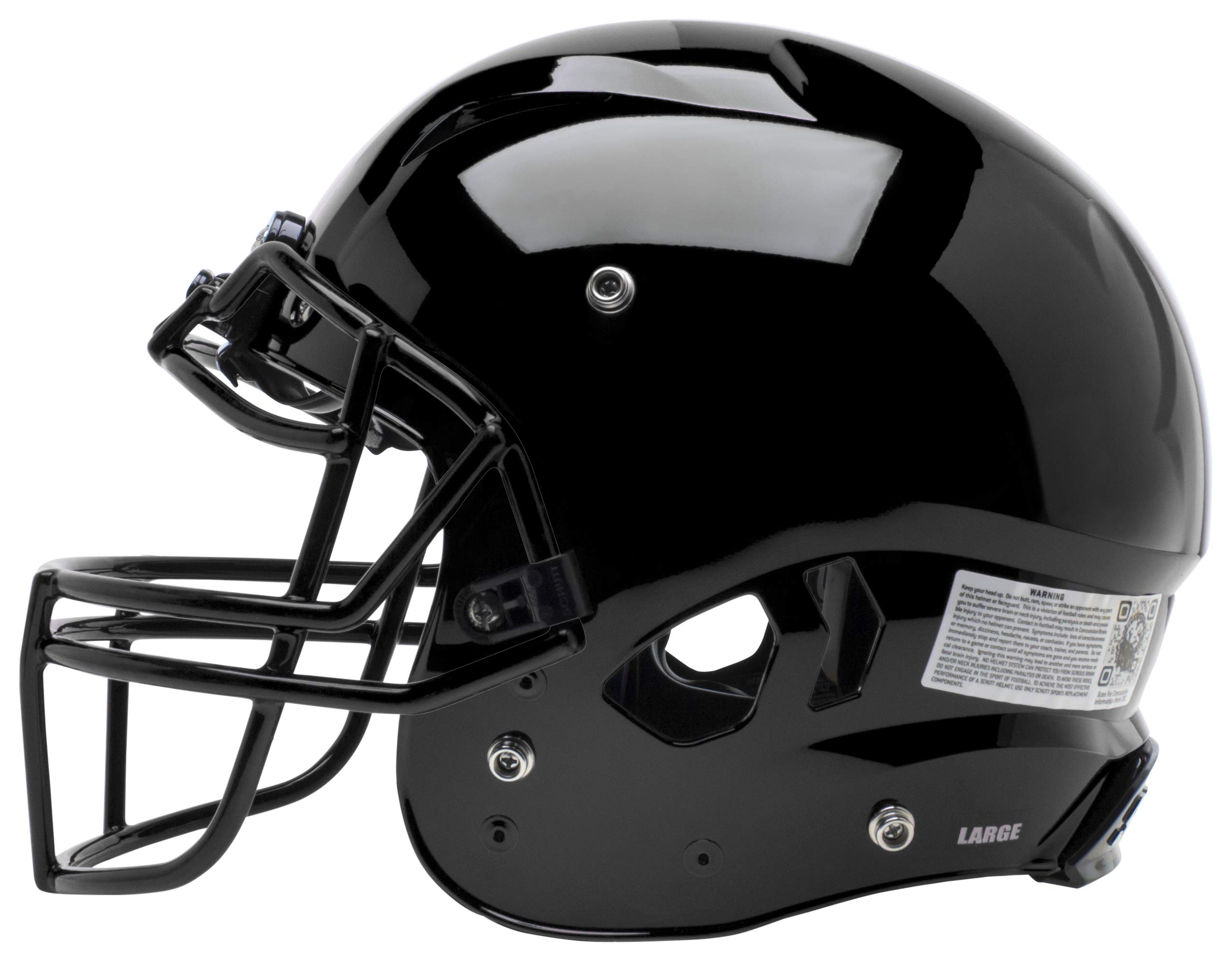 Schutt Youth Vengeance A11 Football Helmet, VROPO TRAD Facemask Attached, X-Small, Black