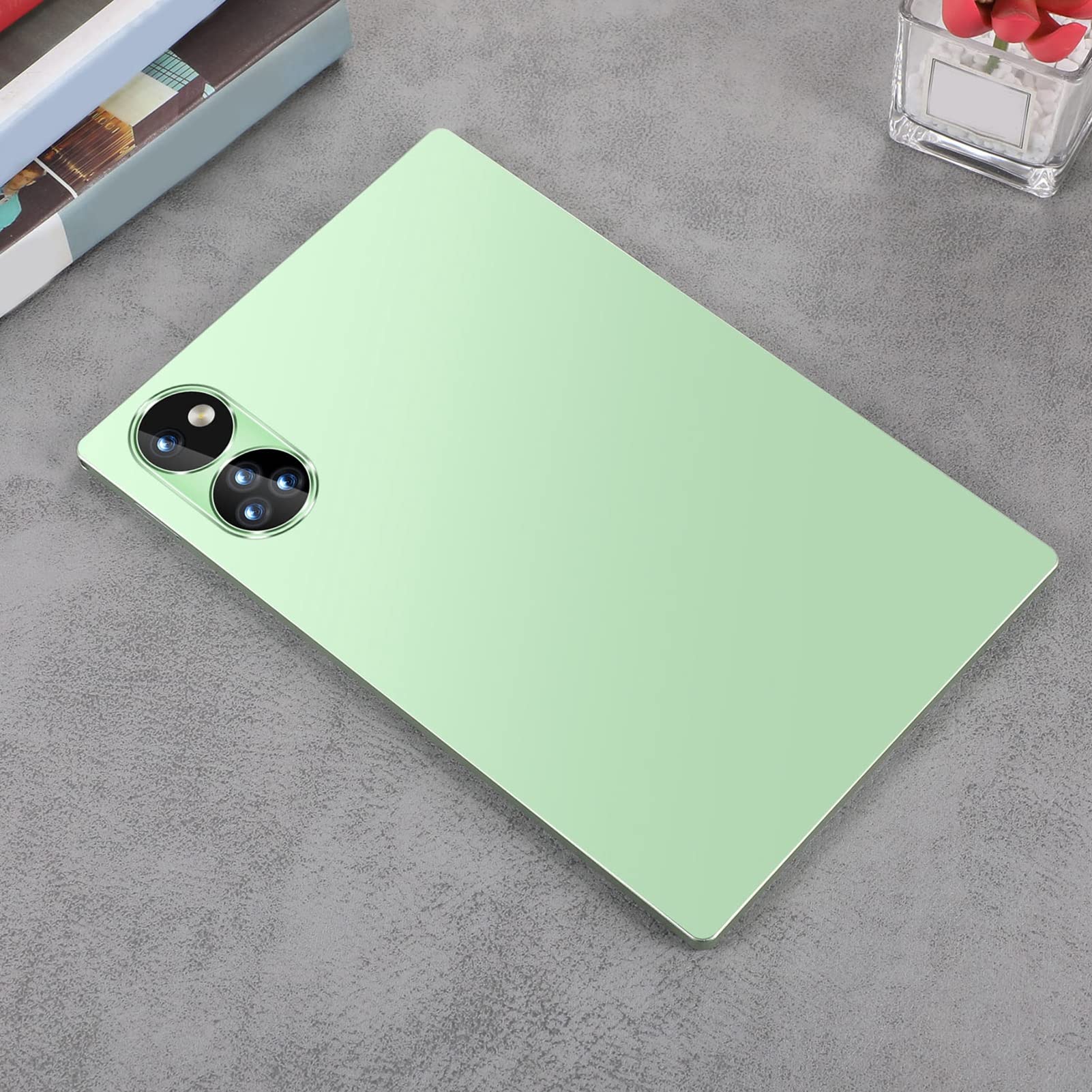 SHYEKYO Portable Tablet, 10.1 Inch Tablet 4G Network Dual Cameras 8 Core CPU for Office (US Plug)