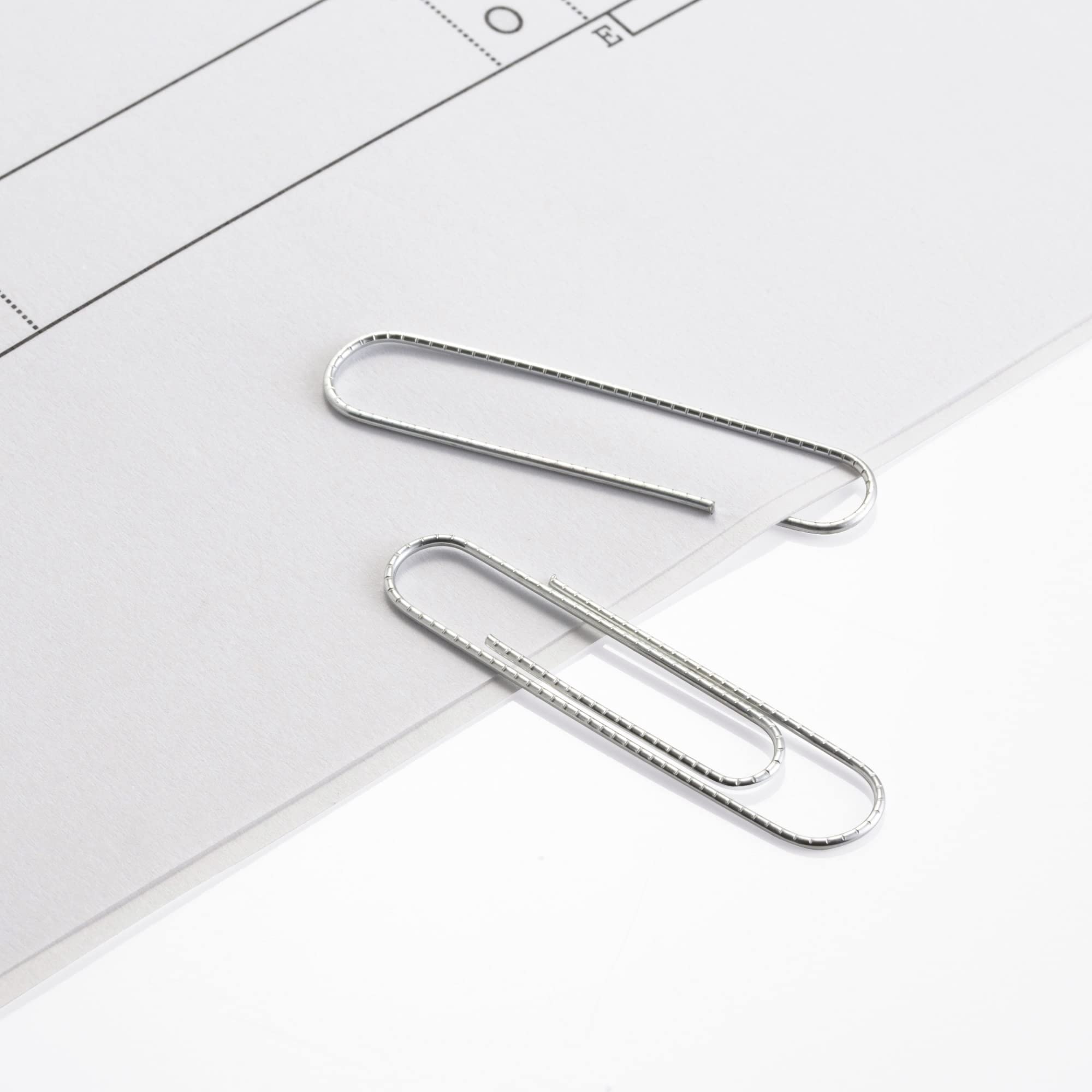 Office Depot Brand Paper Clips, Jumbo, Silver, Nonskid Finish, 100 Clips Per Box, Pack of 10 Boxes