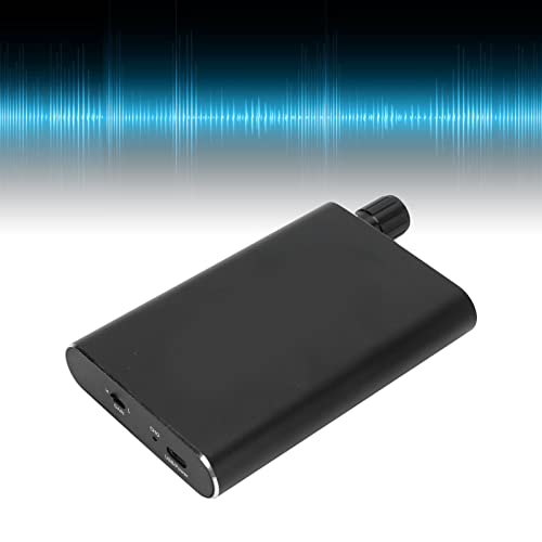 Zyyini HiFi Headphone Amp,3.5mm AUX Headphone Amplifier with 600mAH Rechargeable Battery,HiFi Earphone Amplifier for MP3, MP4, Tablet,Music Player, Smartphone,Computers