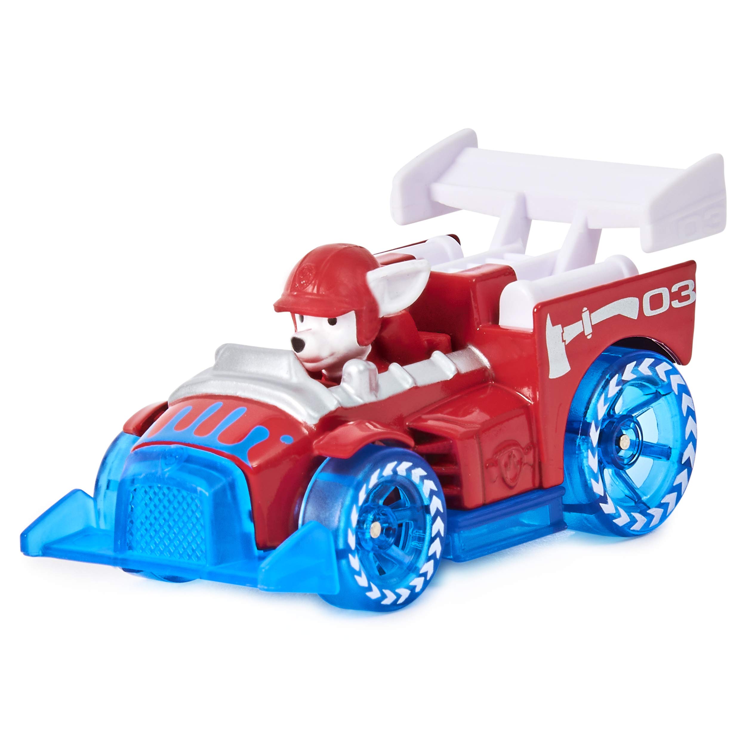 Paw Patrol, True Metal Ultimate Fire Rescue Track Set with Exclusive Marshall Die-Cast Vehicle, 1:55 Scale