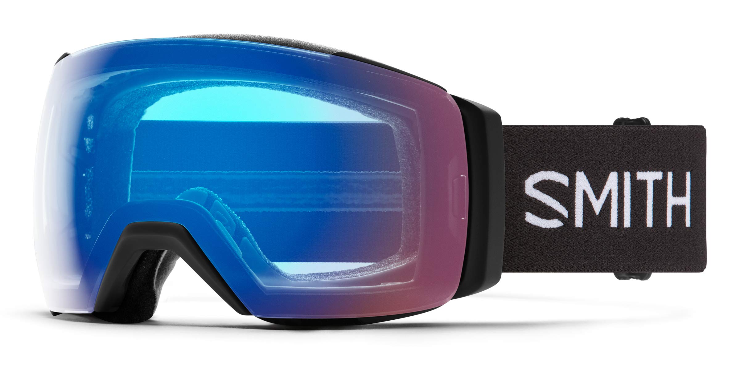 Smith Optics I/O MAG Xl Adult Snowboarding Goggles - Black/Chromapop Photochromic Rose Flash/One Size