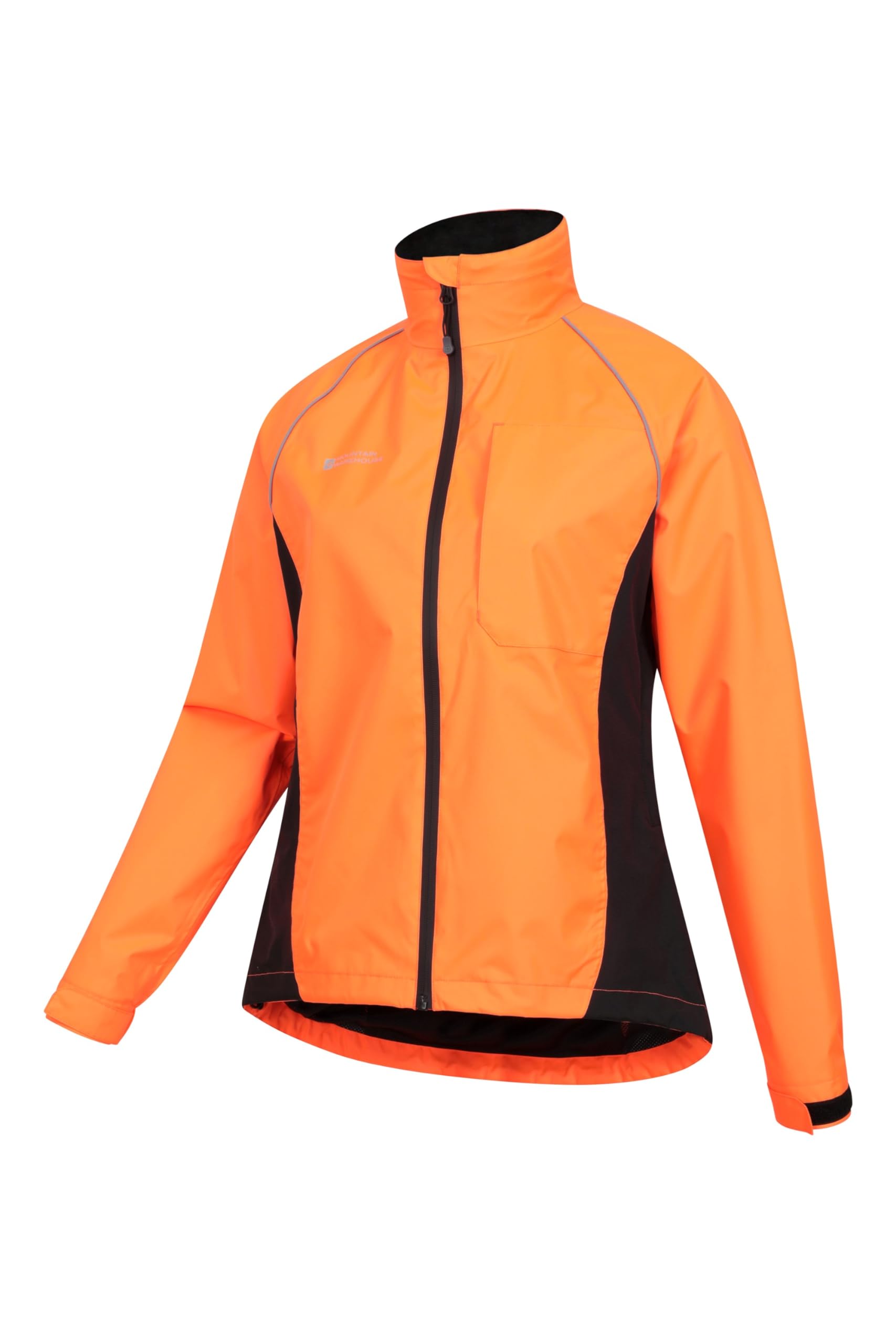 Mountain Warehouse Adrenaline II Womens Waterproof Iso-Viz Jacket Bright Pink 12