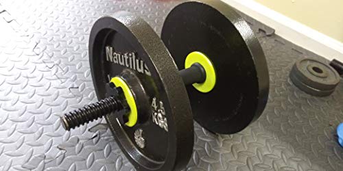 Olympic Plate to Standard Bar Adapters (Black, 1/2")