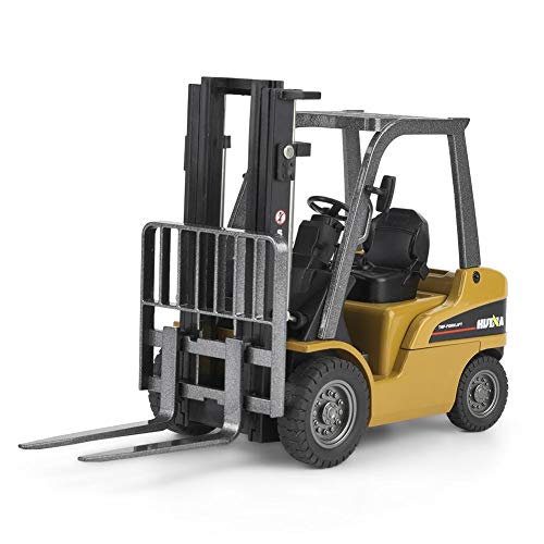 RiToEasysports 1:50 Engineering Car Model Childrens Alloy Forklift Vehicle Toys, Engineering Mixer Sets, Suitable for Children Boys