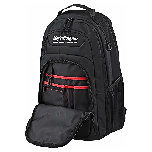 Troy Lee Designs Albek Whitebridge Lightweight Universal Gear Work Laptop Backpack. 19.6 inch length. Black