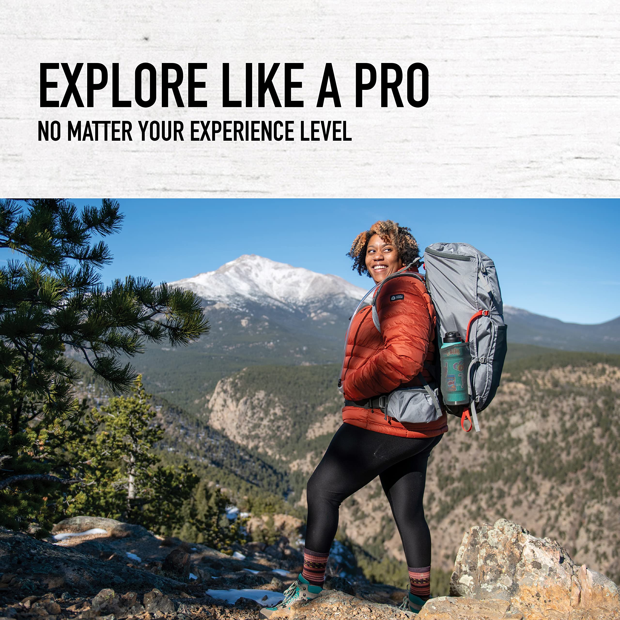 Sierra Designs Flex Trail 40L-60L Wild Dove/Peat
