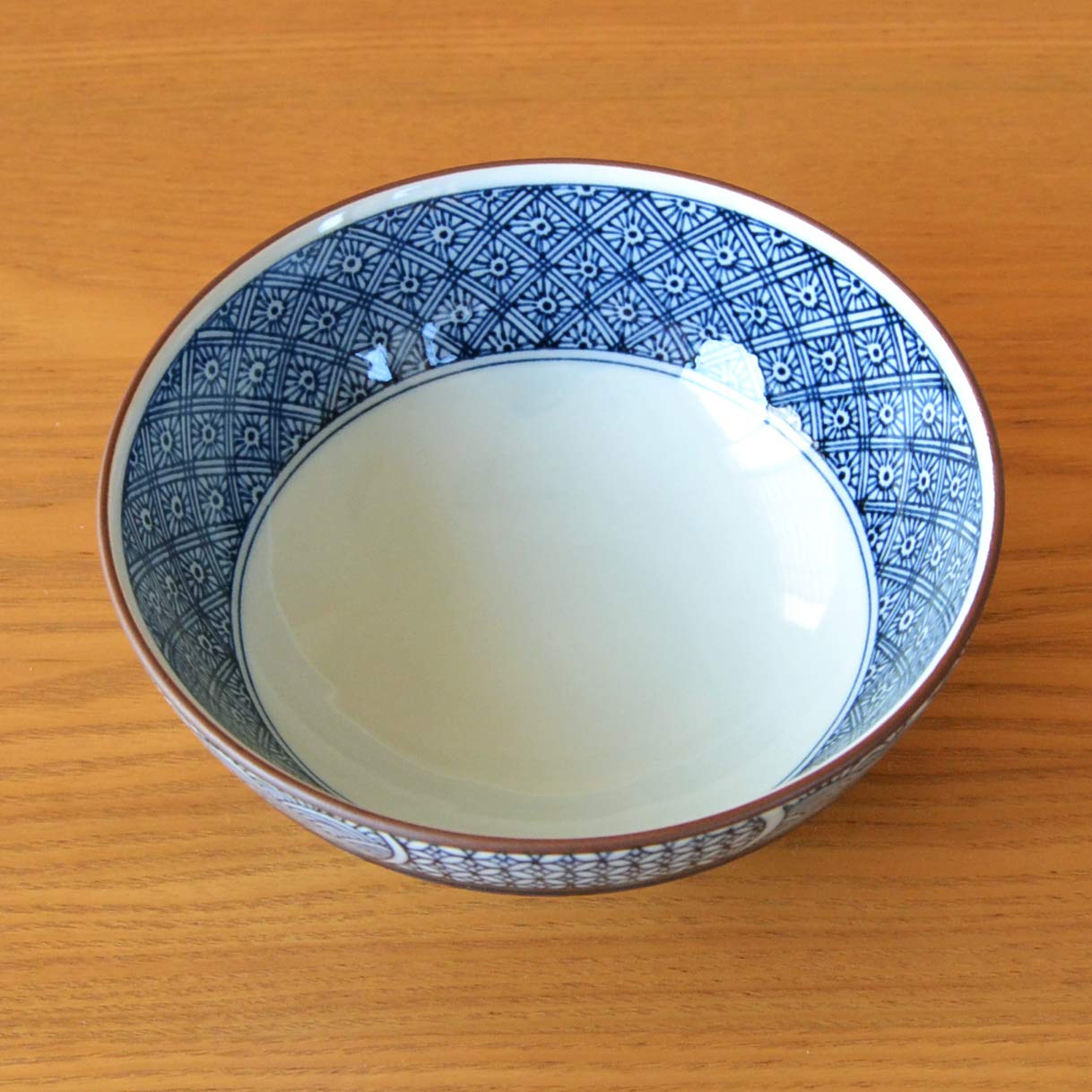 有田焼やきもの市場 Japanese Rice Bowl 5.3 inches in Diameter Ceramic Arita Imari ware Made in Japan Porcelain Jimon-ori Large