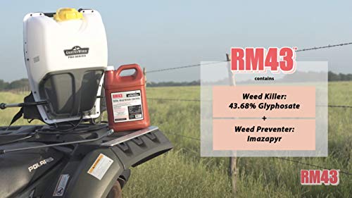 RM43 76502 32Oz Total Veg Control Glyph Imazapyr Weed Preventer, 0.25 - Gallon