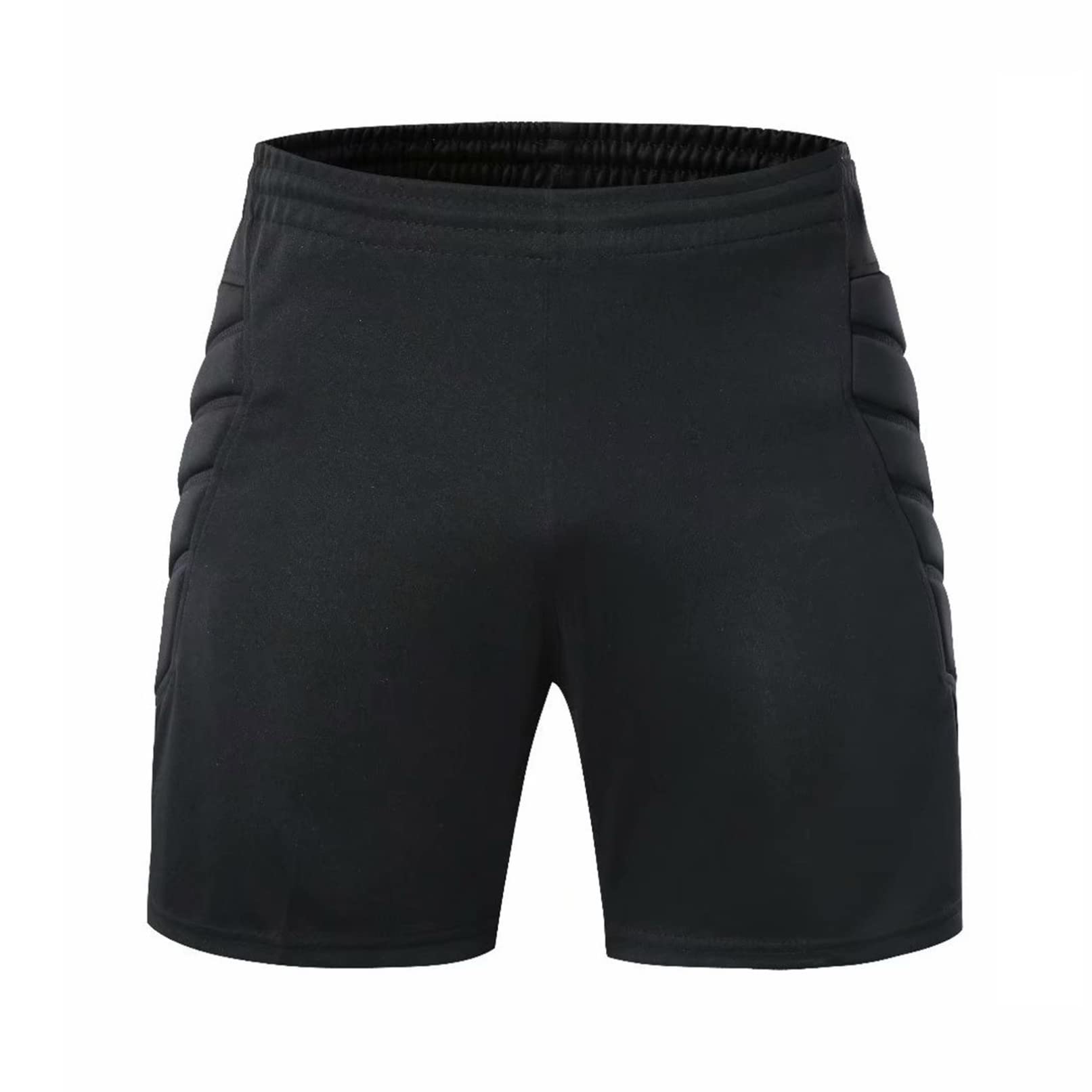 Yhong Kids Boys Goalkeeper Shorts Pants with Protection Pads Basketball Football Sweatpants Bottoms Activewear Shorts 11-12 Years