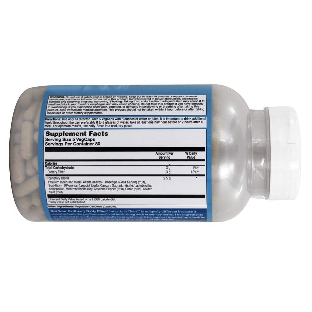 Pefect 7 Intestinal Cleanser Psyllium-Herbal Combination 400 Veg. Caps
