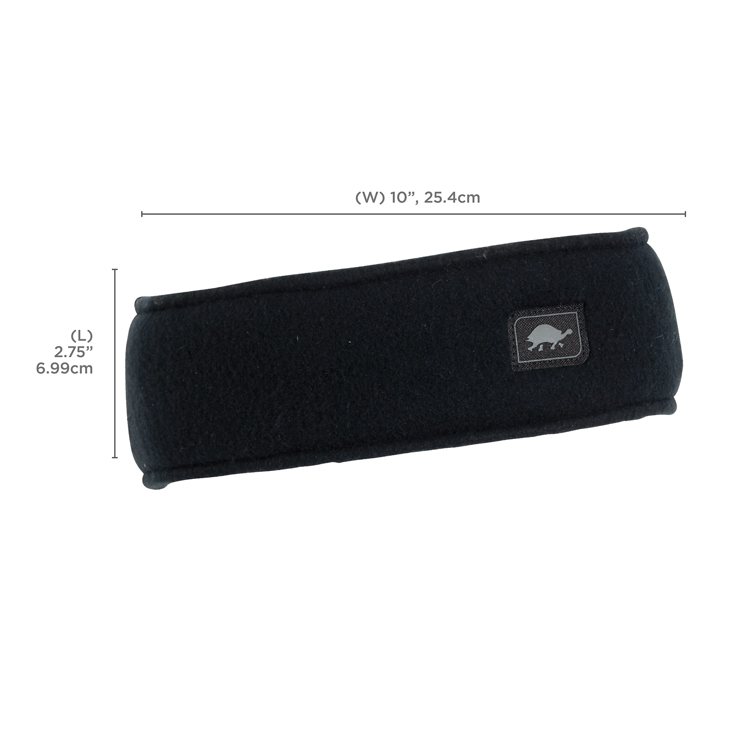 Original Turtle Fur Fleece - 'Turtle Band', Headband, Carbon, One Size