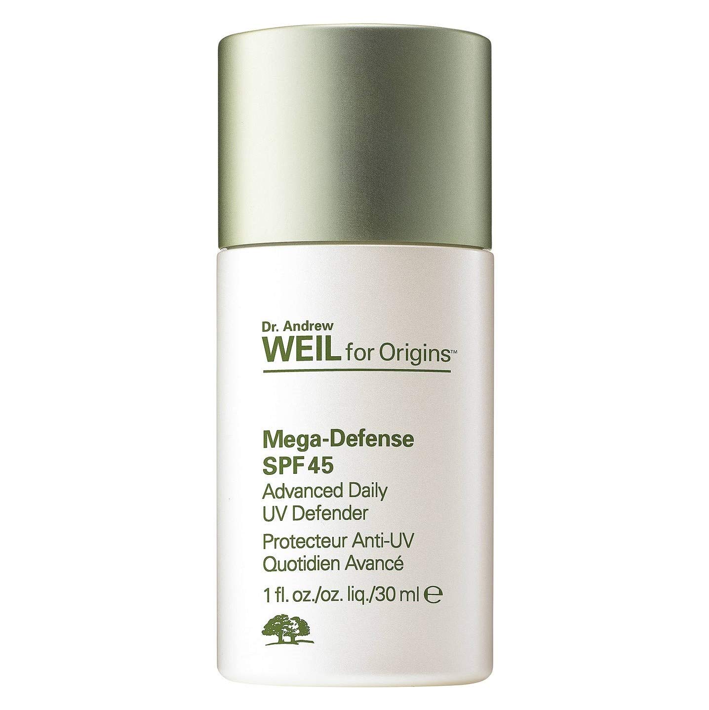 ORIGINS Dr. Andrew Weil for Origins? Mega-Defense Advanced daily UV defender SPF 45