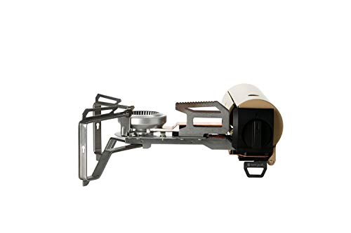 Snow Peak's Home & Camp Burner, Khaki, GS-600KH-US, Designed in Japan, Lifetime Product Guarantee, Lightweight and Compact for Camping, Stable Base for Cooking, One Size