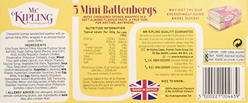 Mr Kipling Mini Battenbergs 5ea