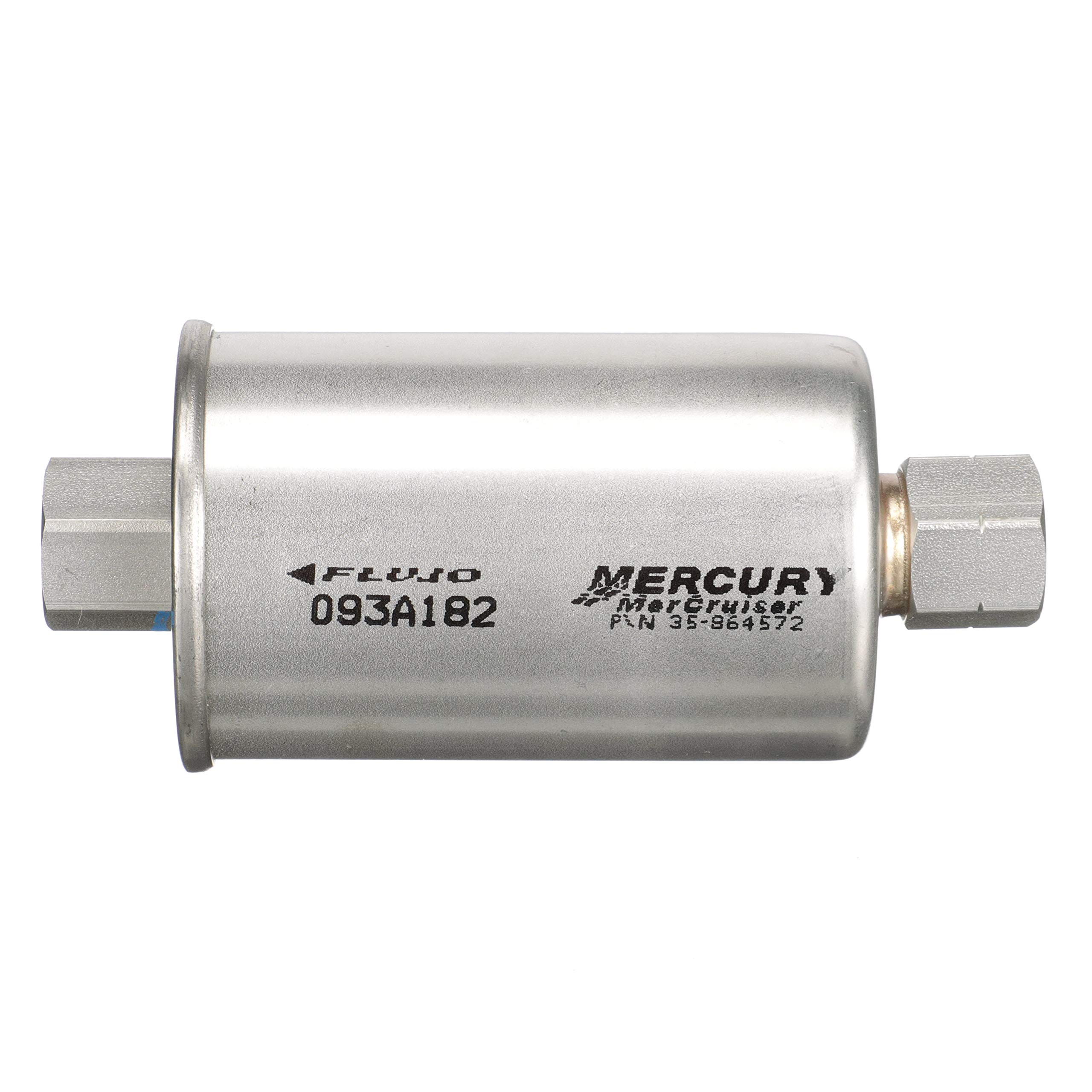 Quicksilver 864572 Replacement in-Line Fuel Filter for MerCruiser Stern Drive and Inboard Gasoline Engines