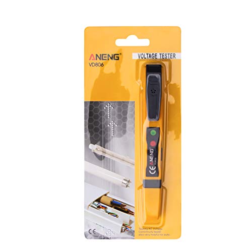YIFEIJIAO,AC Voltage Detector Pen Non-Contact Inductive AC/DC Voltage Tester w Sound Light