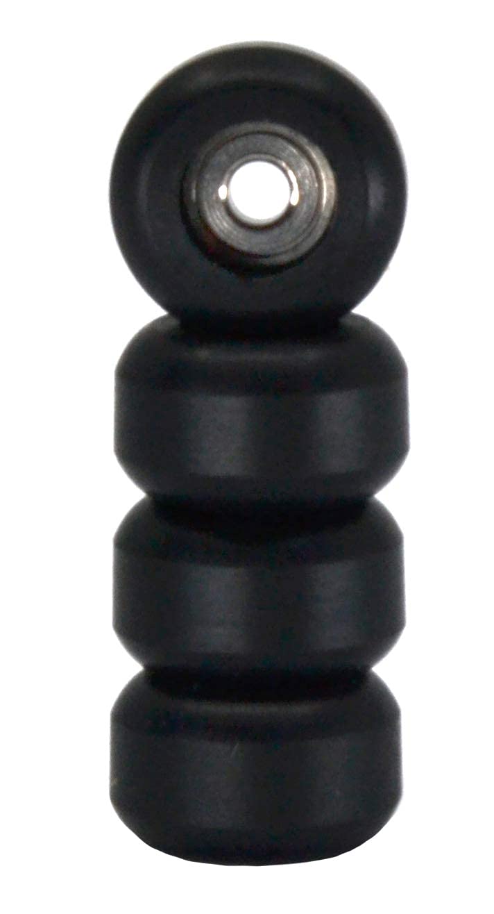 Prolific Series Complete Fingerboard with Upgraded Components - Pro Board Shape and Size, Bearing Wheels, Bushings and Trucks - 32mm x 97mm Handmade Wooden Board Edition