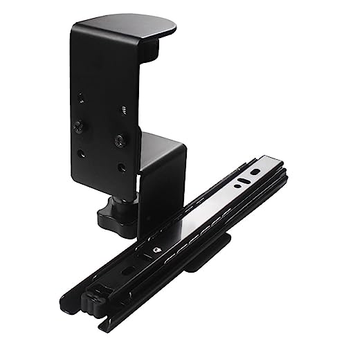 Professional Desktop Keyboard Tray Support Computer Desk Extender Support Desktop Extension Board Support Simple Install 2-piece/set Foldable/Sliding Desk Extension Plate Support Clipon Keyboard Tray