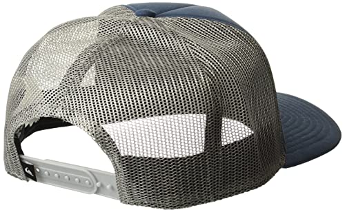 Quiksilver Men's Omnipotent Trucker Hat, Dark Slate, One Size