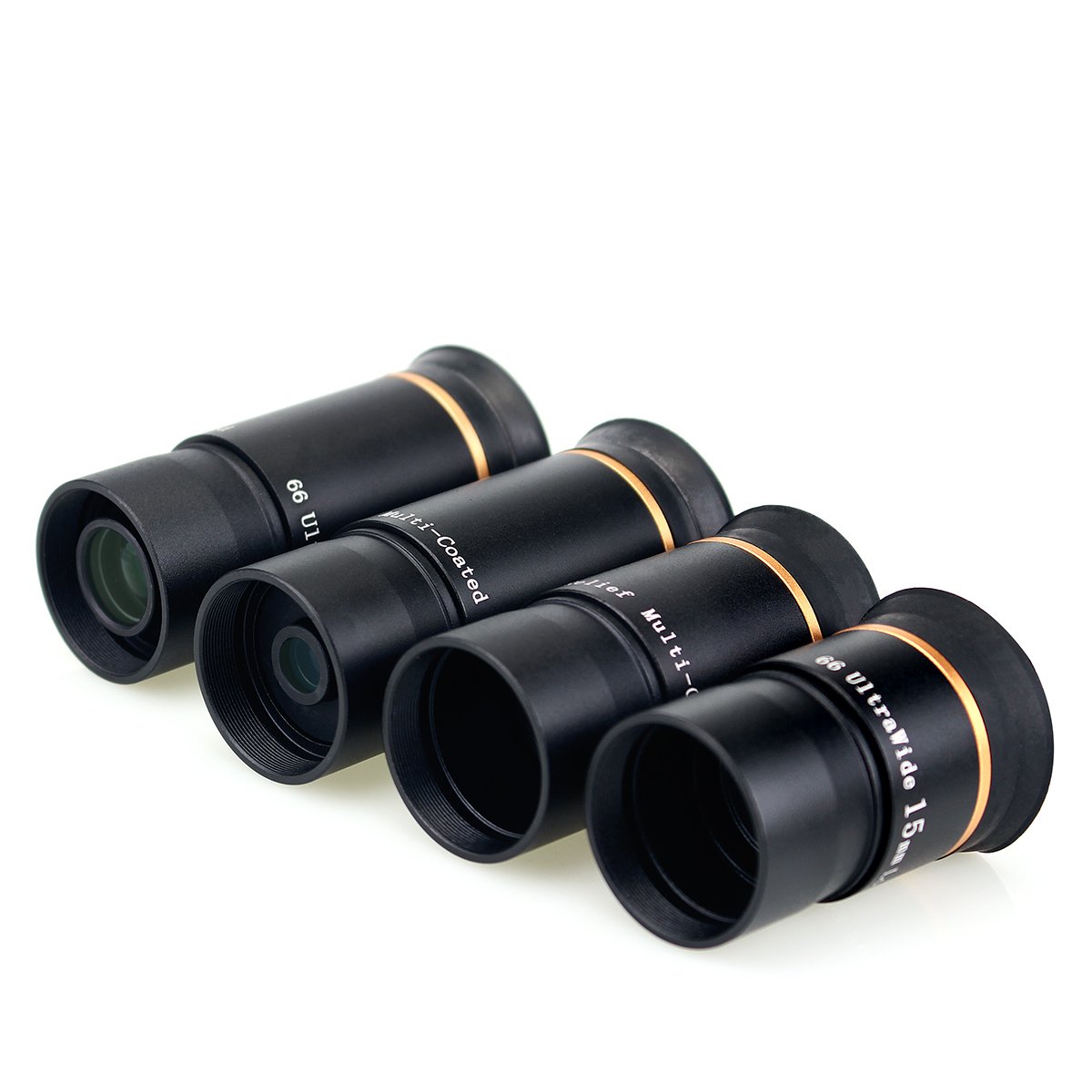 SVBONY Telescope Eyepiece Fully Multi Coated 1.25 inches Telescope Lens 66 Degree Ultra Wide Angle HD Telescope Accessory (6mm 9mm 15mm 20mm)