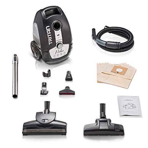 Prolux Tritan Canister Vacuum Cleaner with Sealed HEPA Filter and Powerful 12 Amp Motor