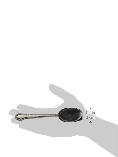 Winco 12-Piece Elegance Teaspoon Set, 18-0 Stainless Steel,Silver