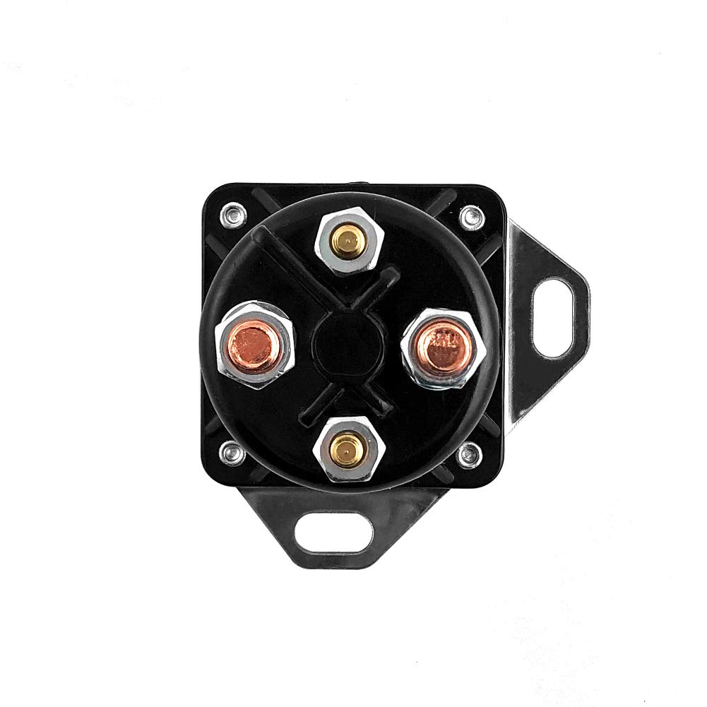 QWORK Glow Plug Relay Solenoid OEM Style Replacement Compatible with Ford 1994-2003 F250 F350 F450, 1985-2003 E-Series Econoline E250 E350 Van