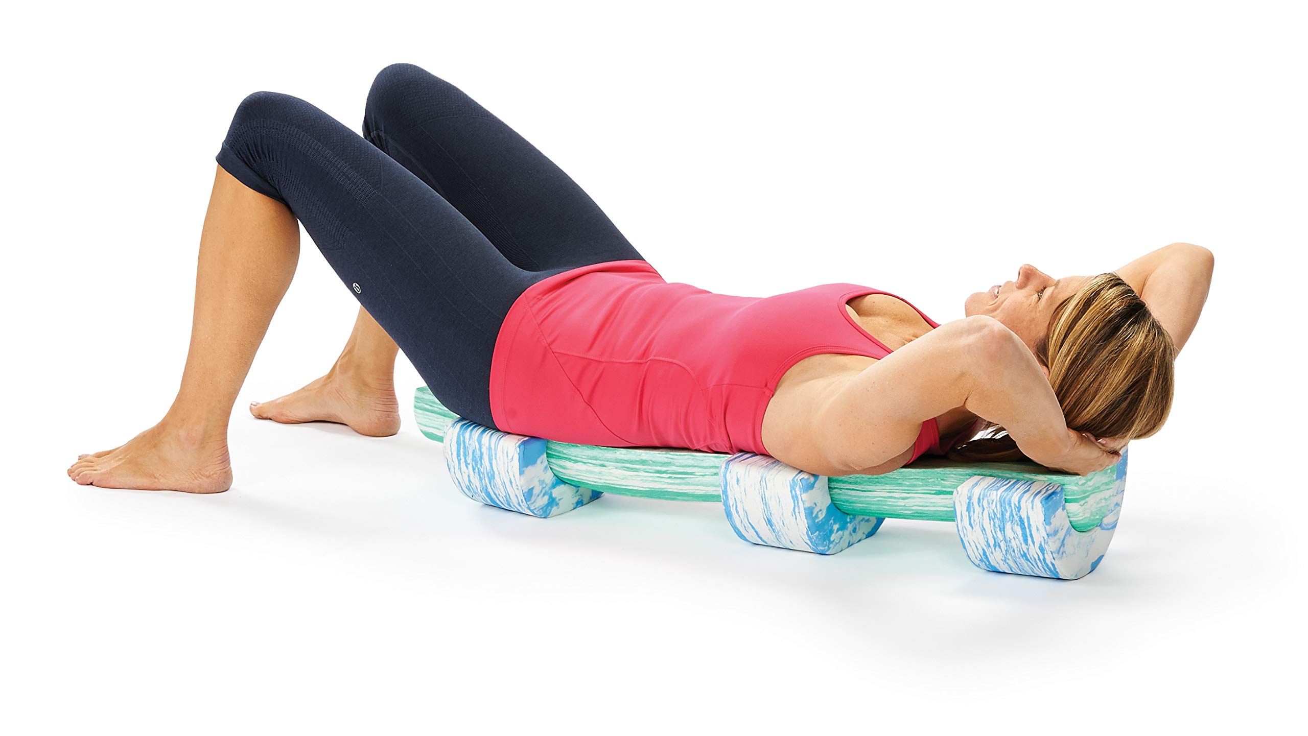 OPTP PRO-ROLLER Arch - Foam Roller Support and Positioning Tool β Use with 6-Inch Diameter Large Foam Rollers, A Short Foam Roller or Half Round Foam Roller