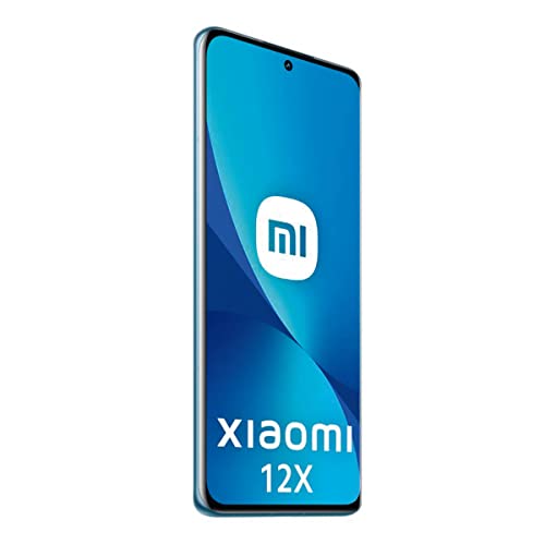 Xiaomi 12X 5G + 4G LTE (128GB + 8GB) Global Unlocked 6.28" 50MP Pro Grade Camera (Not for Verizon Boost At&T Cricket Straight) + (w/Fast Car Charger Bundle) (Blue)