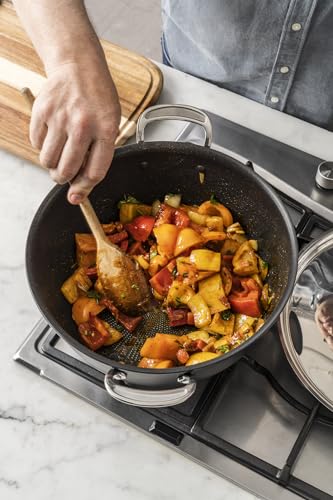 Tefal Jamie Oliver 30 cm Big Batch Pan, Non Stick Hard Anodised, H9125444