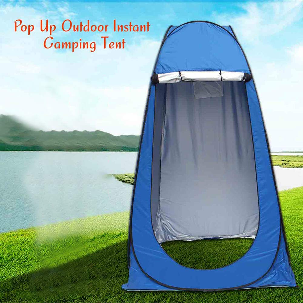 Portable Dressing Room Pop-Up Dressing Room Bathing Tent Mobile Outdoor Toilet for Beach Camping Picnic Fishing