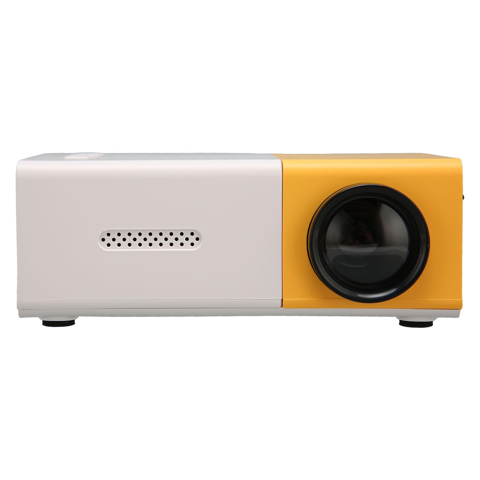 Portable HD 1080P Mini Projector for Movies and Gaming, Compact and Lightweight, USB and Connectivity, Ideal for Travel, Camping, and Home Entertainment (US Plug)