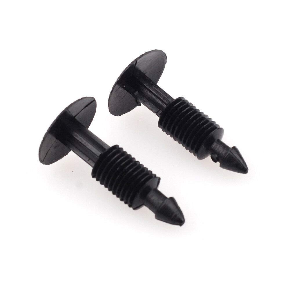 Perfit Liner Wiper Cowling Rubber End Pieces Includes Retaining Pins Compatible With FORD 2004-2008 F-150, 2006-2008 Mark LT Fit 4L3Z15022A69AA 4L3Z15022A68BA