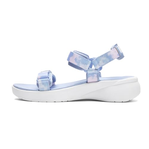 PUMA Sportie Sandal Vola Multi Print Day Dream/Puma White 8 B (M)