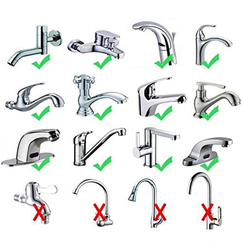 S&P Market Faucet Extender Water Saving Extension Tool Help Children Washing Hands (Mickey Black)