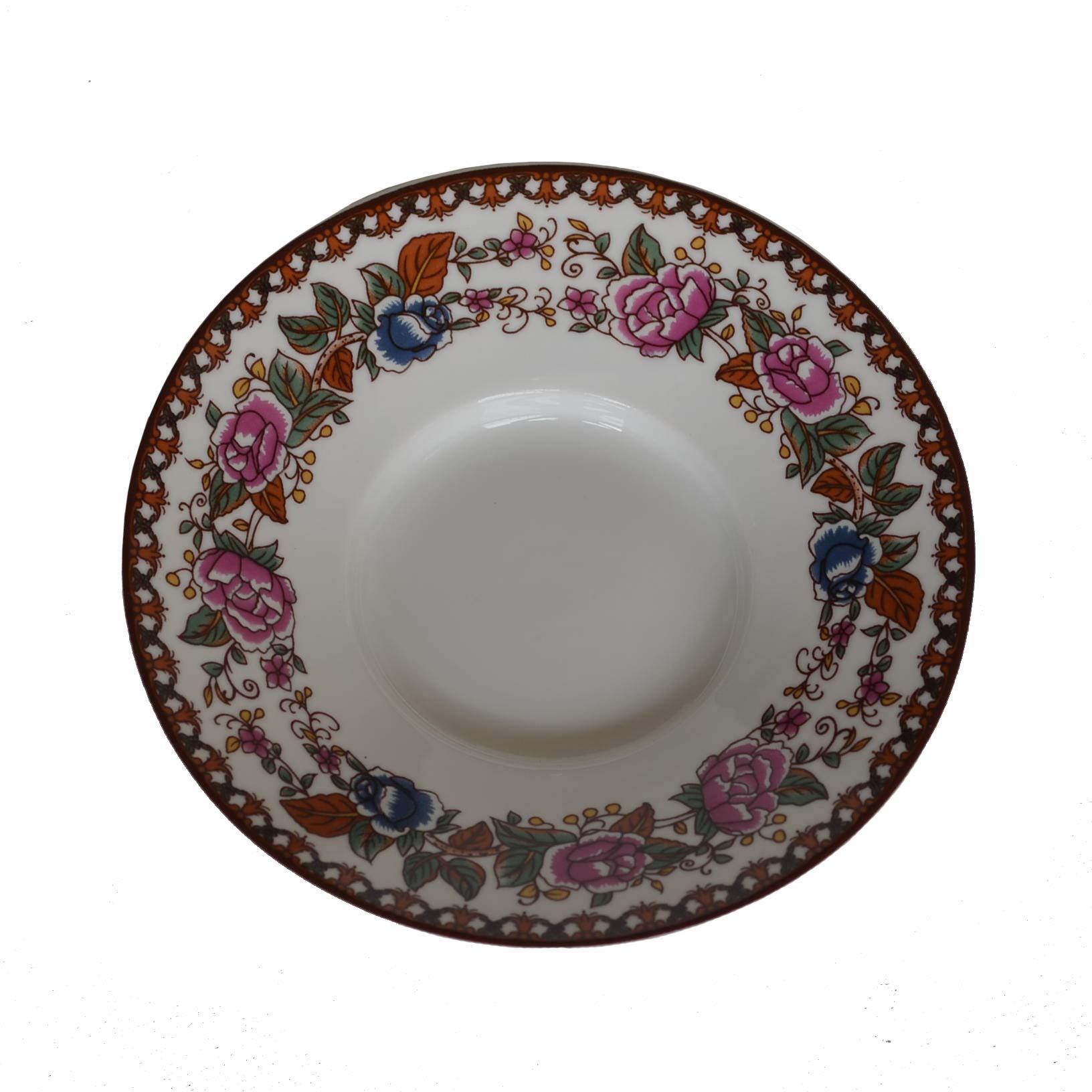 YXHUPOT Gaiwan Chinese 6.8oz Sancai Tea Coffee Tureen Tray Cup Bowl Saucer Lid (6.8oz/200ml)