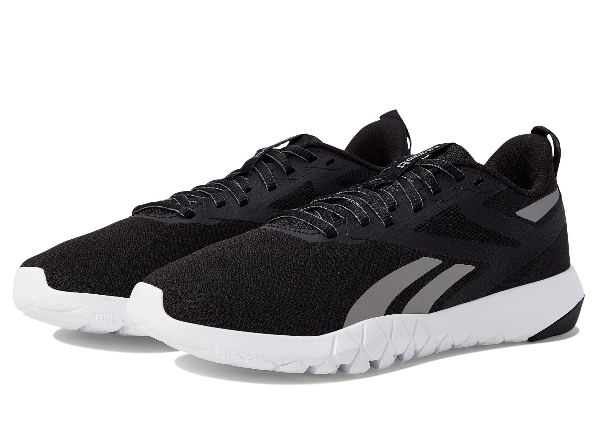 Reebok Women's Flexagon Force 4.0 Cross Trainer, Black/Pure Grey/White, 8.5