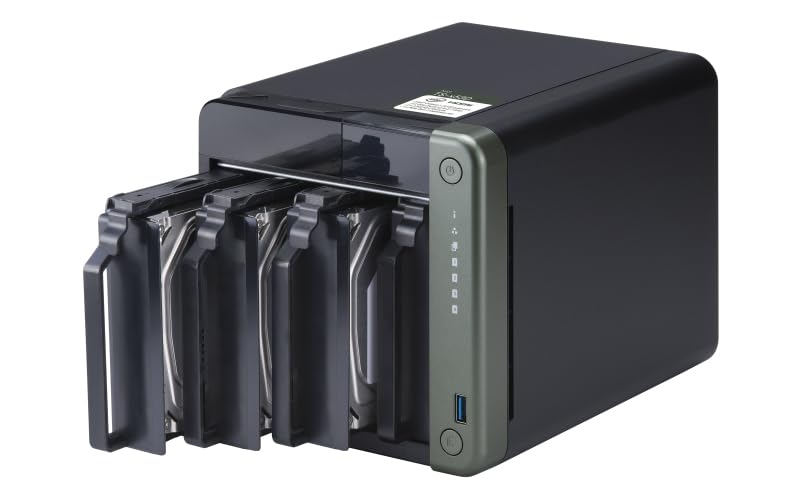 QNAP TS-453D-4G 4 Bay NAS for Professionals with Intel® Celeron® J4125 CPU and Two 2.5GbE Ports