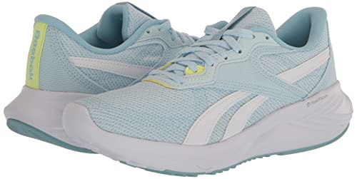 Reebok Women's Energen Tech Running Shoe, Glass Blue/Blue Pearl/Energy Glow, 9.5