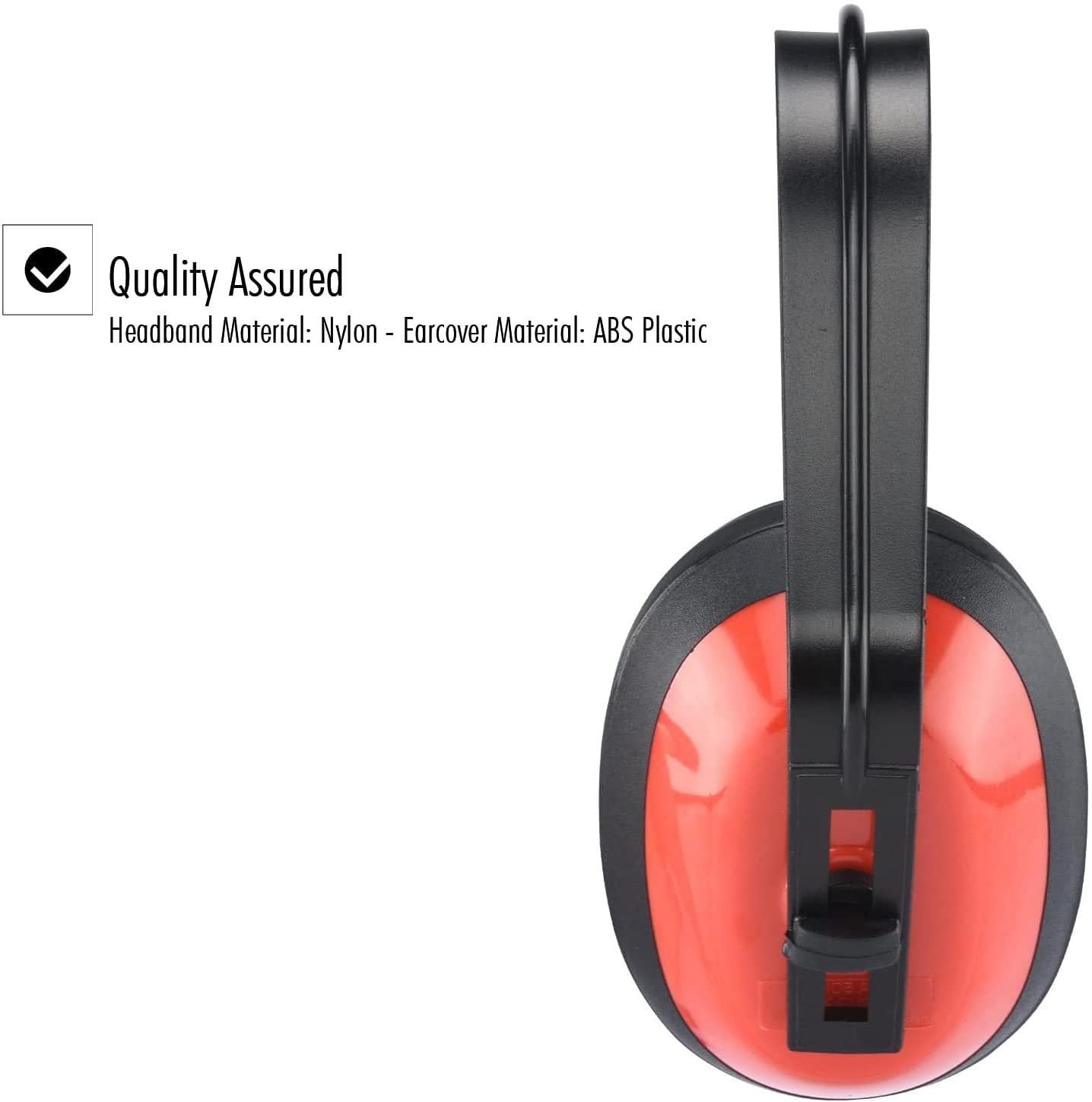 NEIKO Earmuffs, Clear, 1 Pack