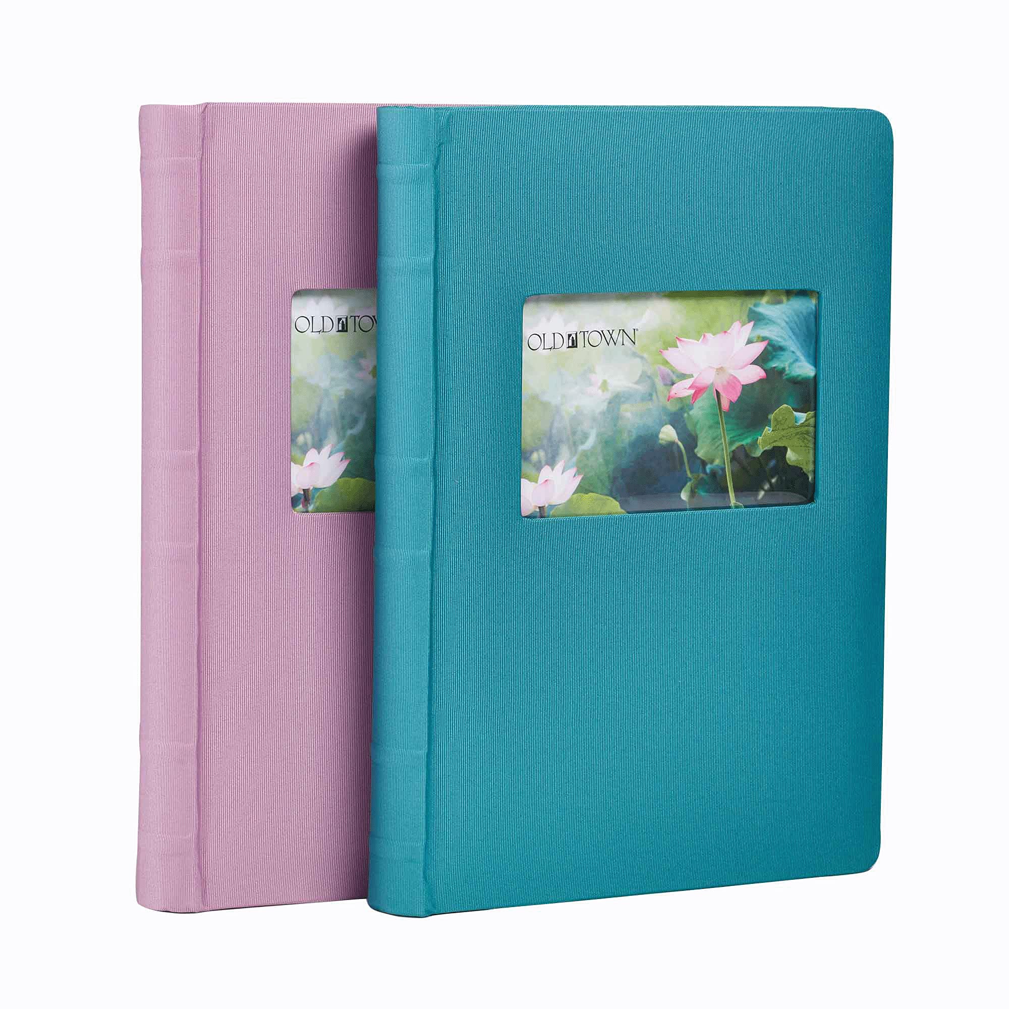 Old Town Fabric Cover Single Photo Album (Fabric- Teal Single)