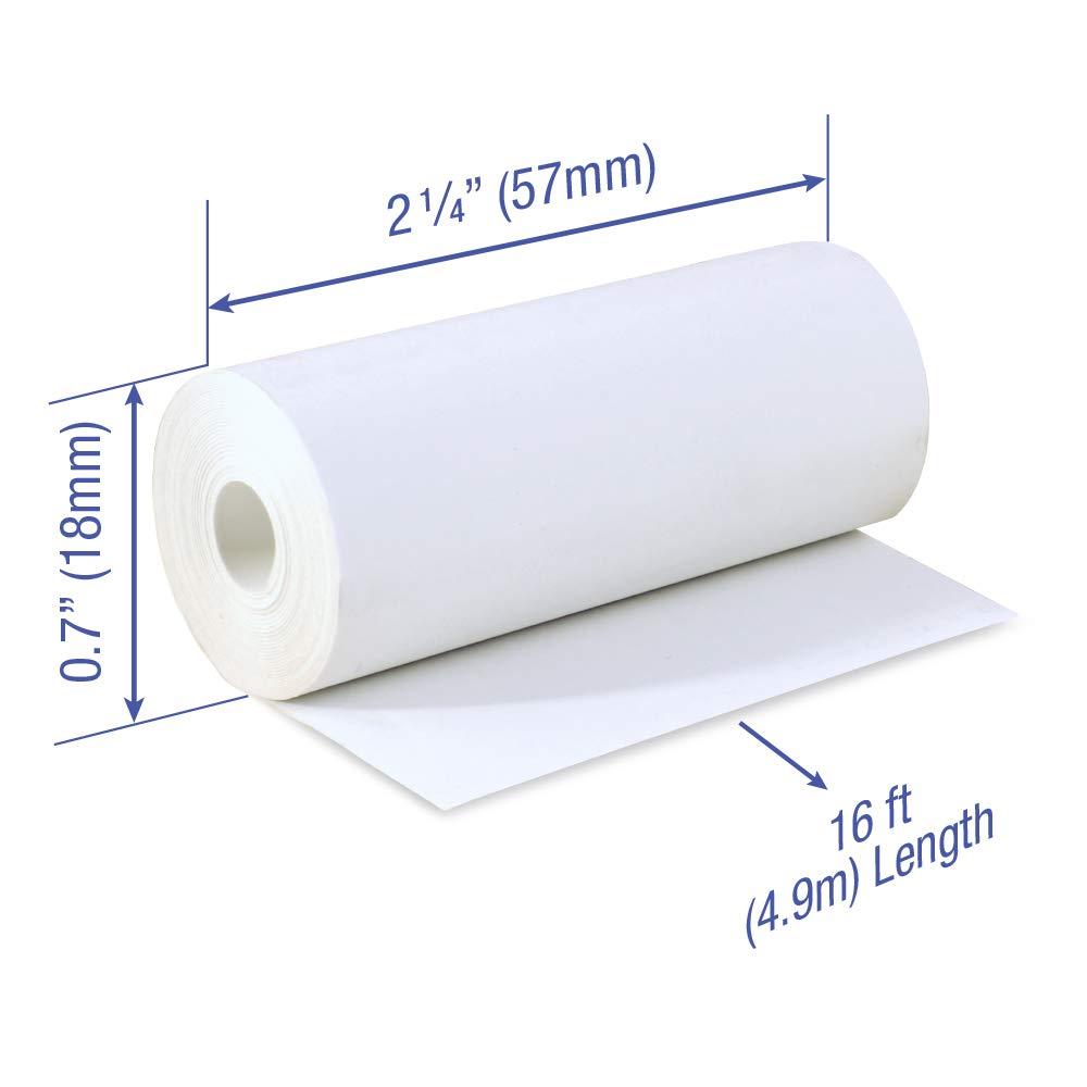 POS1 Thermal Paper Rolls 3 x 110 ft | 47mm diameter | fits Zebra iMZ320 | CORELESS | BPA Free | 30 rolls per case