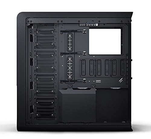Phanteks Enthoo 719 (PH-ES719LTG_DBK01) High Performance Full Tower Case – Tempered Glass, Aluminum panels, dual system/psu support, massive storage, Fan Hub, Digital-RGB lighting, Black